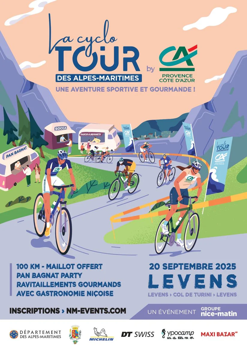 Course: La Cyclo du Tour des Alpes Maritimes - La Roue Libre